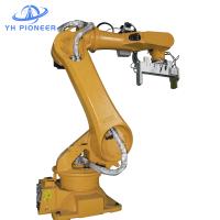 China Steel Frame Automatic Palletizing Systems Robotic Palletizer Heavy Duty 180kg Payload for sale