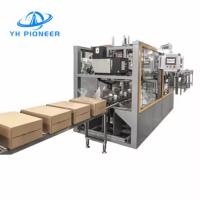 China 220V 50Hz Bottle Case Packing Machine Stainless Steel Construction PLC Control for sale