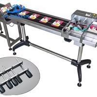 China Stainless Steel Construction Bag Conveyor Systems , Bag Handling Conveyor 220V 50HZ for sale