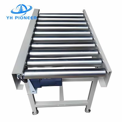 China 500-800mm Width Stainless Steel Roller Conveyor System For Heavy Load Transport for sale