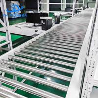 China 500-800mm Width Stainless Steel Roller Conveyor System For Heavy Load Transport for sale