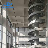 China Adjustable Speed Vertical Lifting Screw Conveyor Machine Free Material Handling for sale