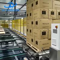 China Plastic Modular Drag Chain Pallet Conveyor For Warehousing And Logistics for sale