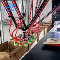 China IP65 Robot Bag Carton Packer Machine 25-100 Times/Min Delta Robot Case Packer for sale
