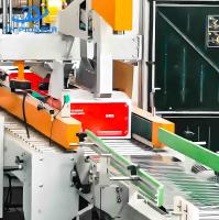 China Integrated Servo control Automatic Carton Sealing Machine For Seamless Box Sealing for sale