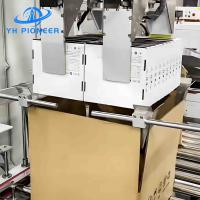 China Stainless Steel Carton Box Packer Adjustable Speed For Automated Pallet Packing for sale