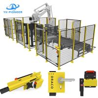 China Impact Resistant Robot Safety Fence For Machine Guarding Solutions Customer Size for sale