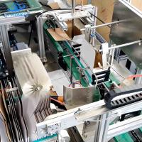 China Precision Placement Automatic Vertical Cartoning Machine 80box/Min 380V 50HZ for sale