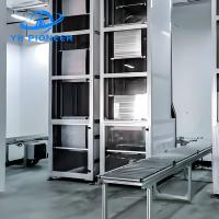 China Space Saving Vertical Bottle Conveyor , Vrc Vertical Reciprocating Conveyor 60m/Min for sale
