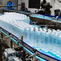 China Hygienic Design Pressureless Bottle Transport Conveyor With Enhanced Friction Materials for sale