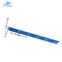 China High - Load Double Hinge Chain with POM Plates and Stainless Steel Axles for Reliable Heavy - Duty Conveying for sale