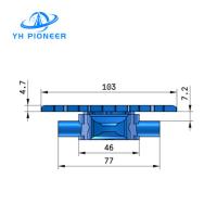 China Conveyor System Seamless Toothed Chain For Modular Automation Systems for sale