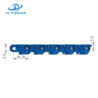 China Conveying Systems Sideflex Small Radius Chain With Precise Bending for sale