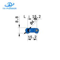 China Polyoxymethylene POM Flat Top Modular Belt Food Grade For Conveying Equipment for sale