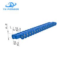 China Robust POM Flush Grid Modular Belt for Food - Grade Compliance and Easy Cleaning for sale