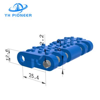 China Durable POM Perforated Modular Belt with Friction for Long - Lasting and Low - Maintenance Conveying for sale