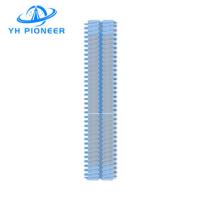 China Durable Flat Top Modular Belt with Rubber Top for Enhanced Wear Resistance and Noise Reduction for sale