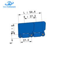 China High - Stability Flat Top Modular Belt with Sidewall for Robust Material Conveying and Containment for sale