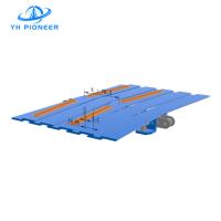China Flexible Buckle Chain Conveyor with TPE Surface for Customizable Sidewall Bending for sale