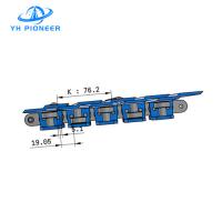 China Flexible Buckle Chain Conveyor with TPE Surface for Customizable Sidewall Bending for sale