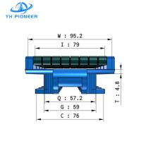 China Robust Sideflex Roller Table Top Chain for Precise Curved Material Handling in Automation for sale