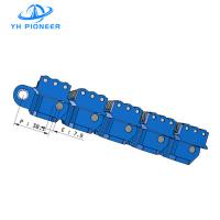 China Robust Sideflex Roller Table Top Chain for Precise Curved Material Handling in Automation for sale