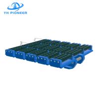 China High-Capacity Sideflex Roller Table Top Chain in Dark Green POM for Robust Side Bending for sale