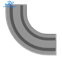 China Modular Curved Track Rail for Versatile and Scalable Conveyor System Integration for sale