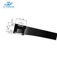 China Durable Sideflex Magnetic Curved Track Rail with UHMW-PE for High - Stability Material Handling for sale