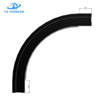 China Durable Sideflex Magnetic Curved Track Rail with UHMW-PE for High - Stability Material Handling for sale