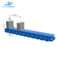 China Sanitized Bezel Plastic Chain for Easy Cleaning and Maintenance in Food and Pharmaceutical Industries for sale