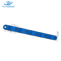 China High - Flex Case Conveyor Chain with POM Panels and Stainless Steel Axles for Reliable Material Transport for sale