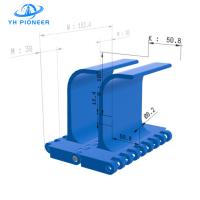 China Flexible Hook - Type Mesh Belt Chain with PP for Customizable Elevation and Conveying Solutions for sale