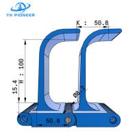 China Flexible Hook - Type Mesh Belt Chain with PP for Customizable Elevation and Conveying Solutions for sale