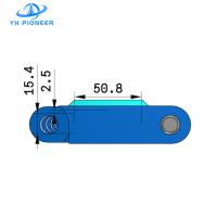 China Durable PP Modular Belt with Rubber Surface for Low - Noise and Shock - Absorbing Conveying Solutions for sale