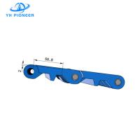 China PP Modular Plastic Conveyor Belt With Roller , Material Transport Modular Belting for sale