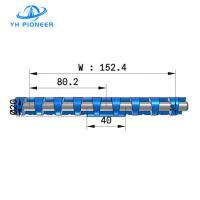 China PP Modular Plastic Conveyor Belt With Roller , Material Transport Modular Belting for sale