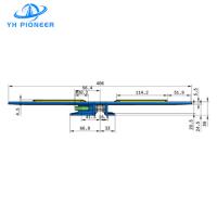 China High Friction Buckle Chain Turning Conveyor Plate TPE Surface For Material Handling for sale