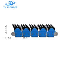 China High - Friction Snap - on Conveyor Chain with Natural Rubber Clamps for Reliable Bottle Handling for sale