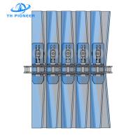 China Conveyor POM Seamless Snap On Chain With Rubber Clad Surface Material Handling for sale