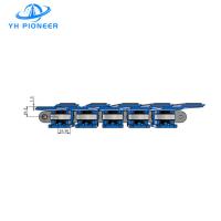 China Conveyor POM Seamless Snap On Chain With Rubber Clad Surface Material Handling for sale