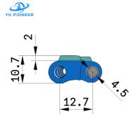 China Rubber Surface Conveyor Modular Belt For Low Noise And Safe Product Conveying for sale