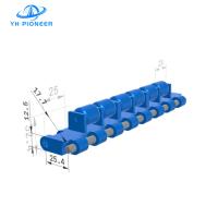 China Flexible POM Modular Belt with Roller for Smooth and Reliable Material Transport for sale