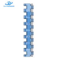 China Flexible POM Modular Belt with Roller for Smooth and Reliable Material Transport for sale
