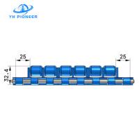 China Flexible POM Modular Belt with Roller for Smooth and Reliable Material Transport for sale