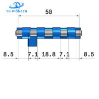 China Ventilated Modular Belt with Perforated POM Surface for Pharmaceutical Conveying Needs for sale