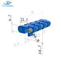 China Ventilated Modular Belt with Perforated POM Surface for Pharmaceutical Conveying Needs for sale
