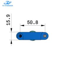 China PP Plastic Modular Belt With Rollers For Industrial Automation Conveying Systems for sale