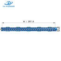 China PP Plastic Modular Belt With Rollers For Industrial Automation Conveying Systems for sale