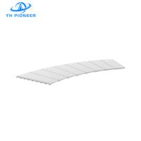 China Stainless Steel Conveyor Chain Plate With Nylon Strength For Sideflex Conveying for sale